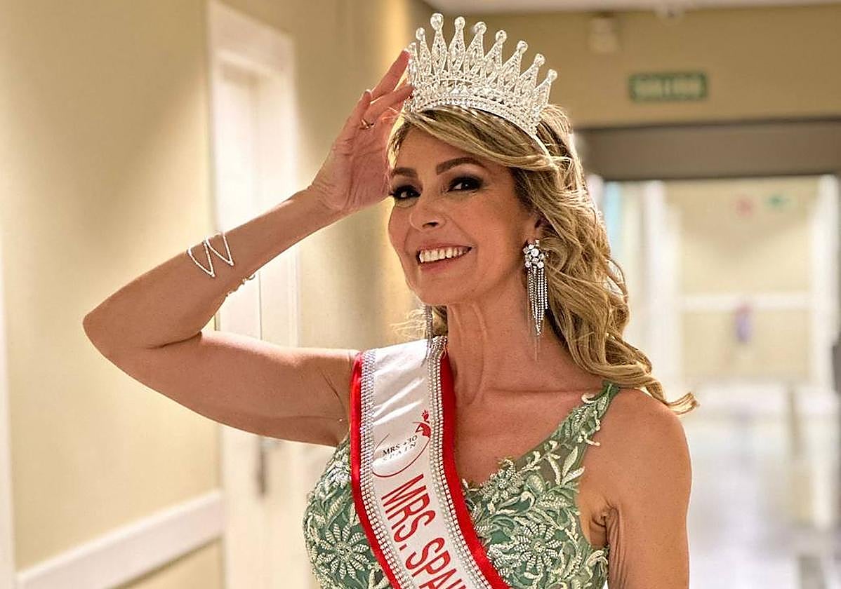 Silvia González, la Mrs. España +50, es donostiarra: «Hace falta representación de mujeres ...